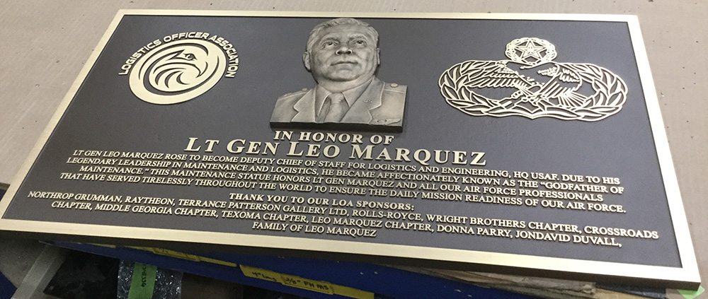 Bas Relief, Flat Relief and Photo Plaques - All Star Bronze